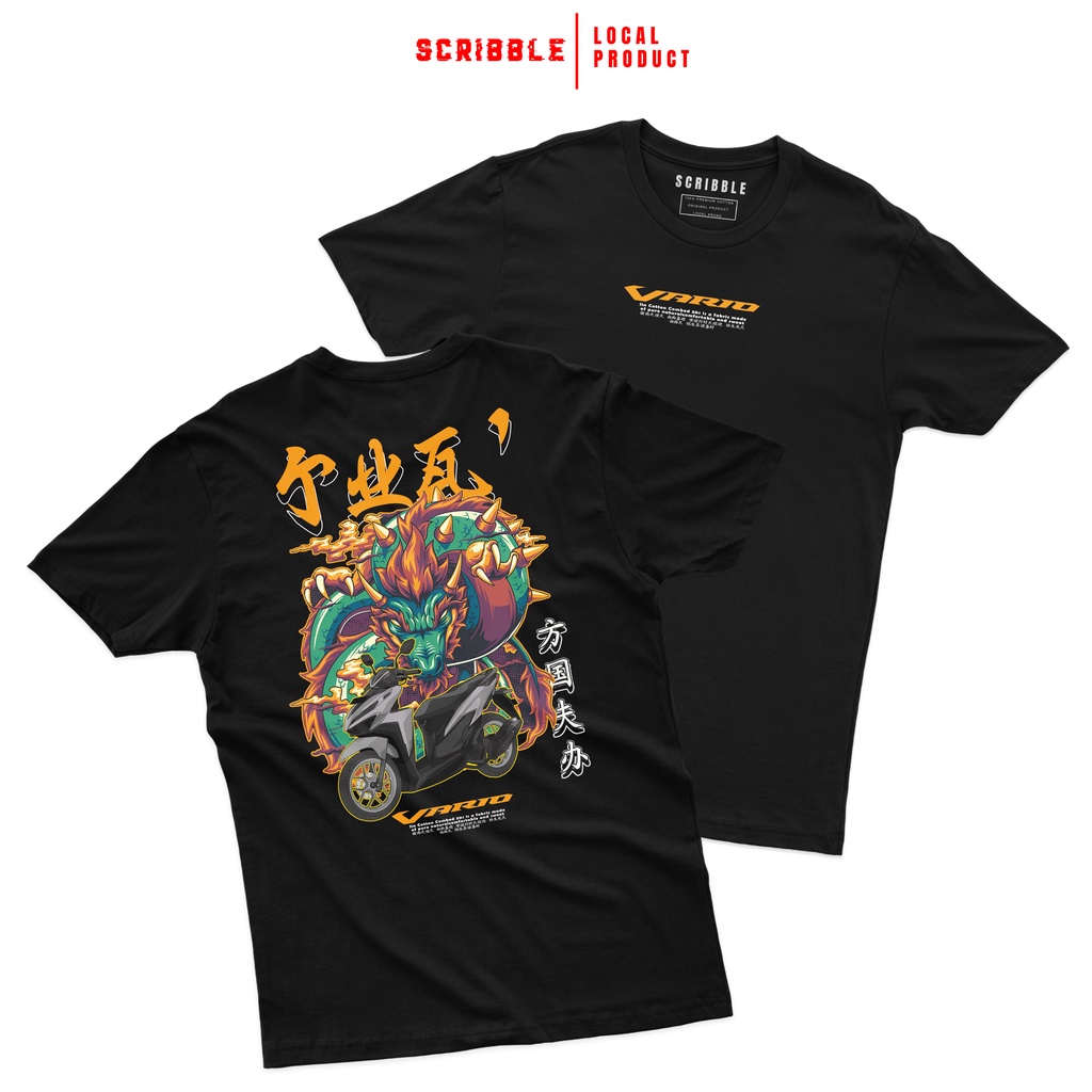 Jual Kaos Motor Honda Vario Terbaru | Baju Tshirt racing Motor Vario ...