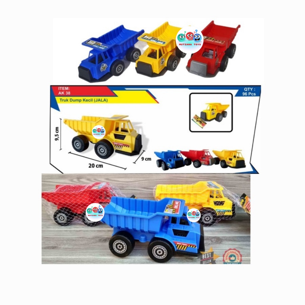 Jual MUTIARATOYS Mainan Dump Truck Jala AK 38 - Mainan Truck - Mainan ...