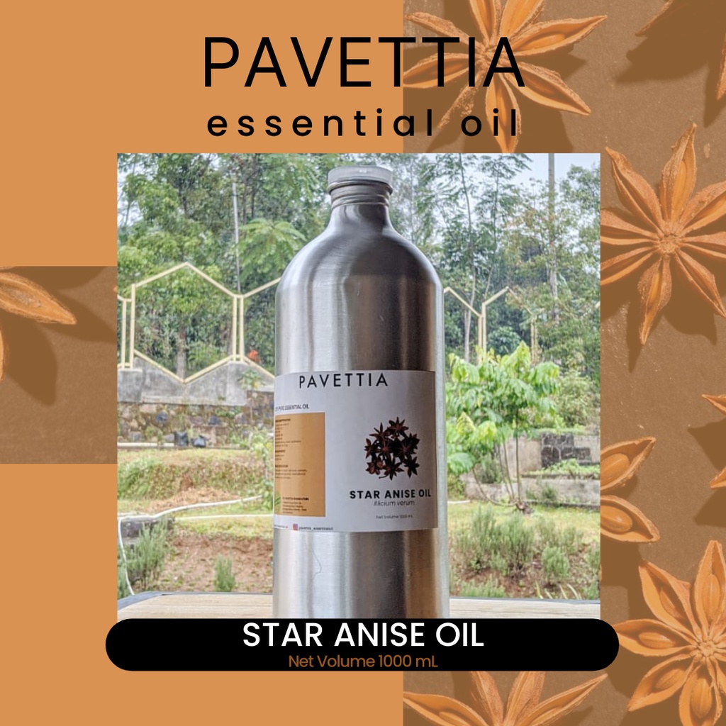Jual 1000 ml - minyak adas bintang - bunga lawang - pekak / star anise ...