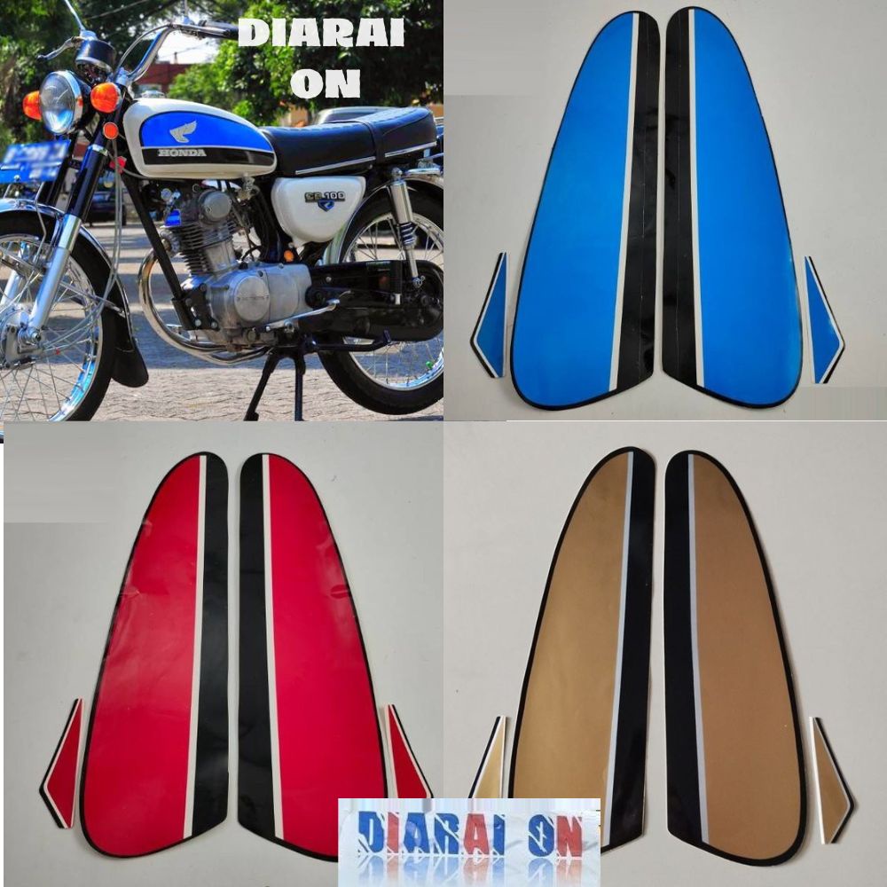 Jual Striping Stiker Honda CB 100 CB 125 - CB100 Gelatik Murah | Shopee ...