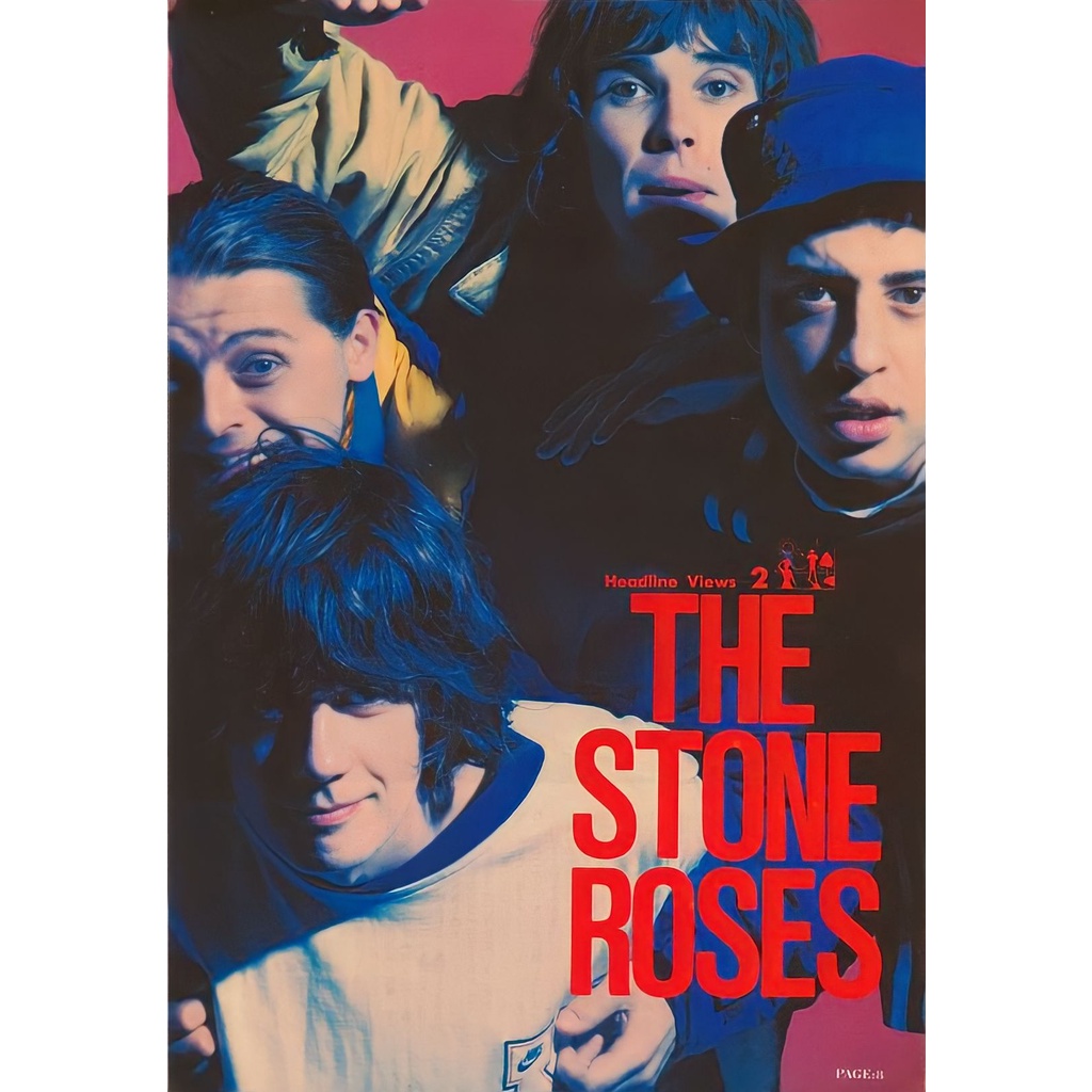 Jual POSTER DINDING THE STONE ROSES (BISA CUSTOM GAMBAR) | Shopee Indonesia