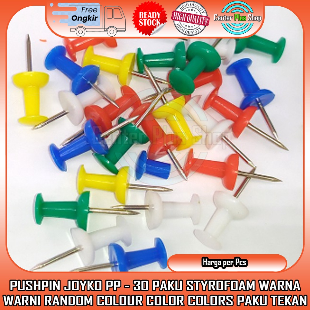 Jual PUSH PIN PHIN PAKU STYROFOAM JOYKO PP - 30 STEROFOAM PAYUNG ...