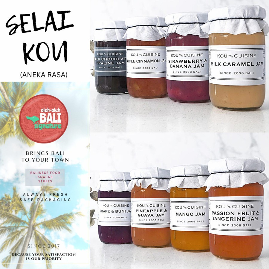 Jual Selai Kou Cuisine Bali (Aneka Rasa) | Shopee Indonesia