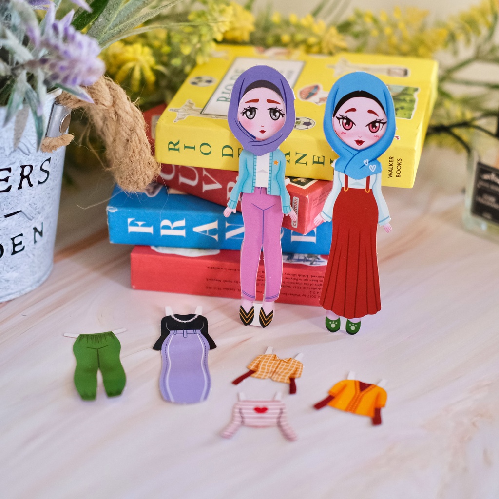 Jual littleredlady - “BIJOU DOLL” series (Bepe bepean, Paper Doll ...