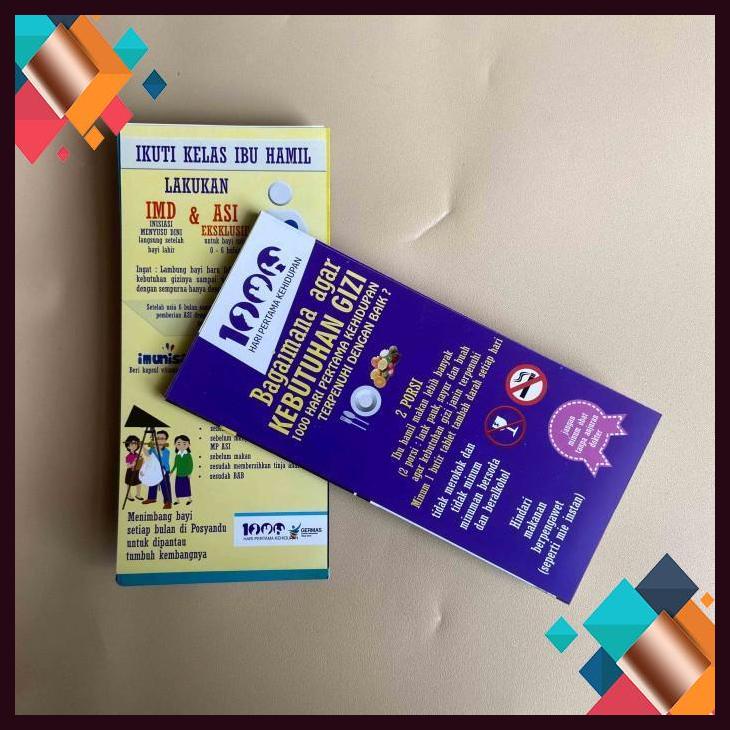 Jual [SFP] Paket Brosur / Flyer 1000 HPK / 1000 Hari Pertama Kehidupan | Shopee Indonesia
