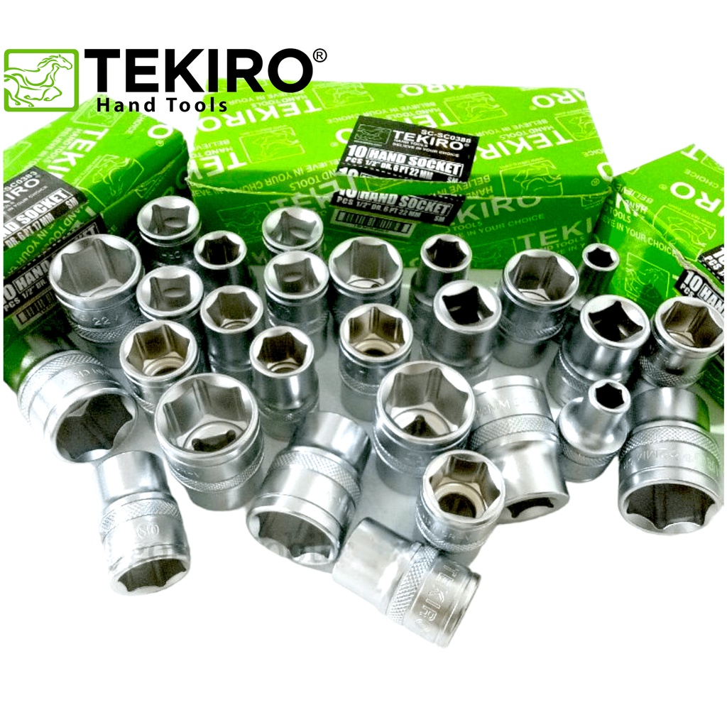 Jual TEKIRO mata sock sok 8mm 9mm 10mm 11mm 12mm 14mm 15mm 16mm 21mm sock mata soket 1/2 inch ...