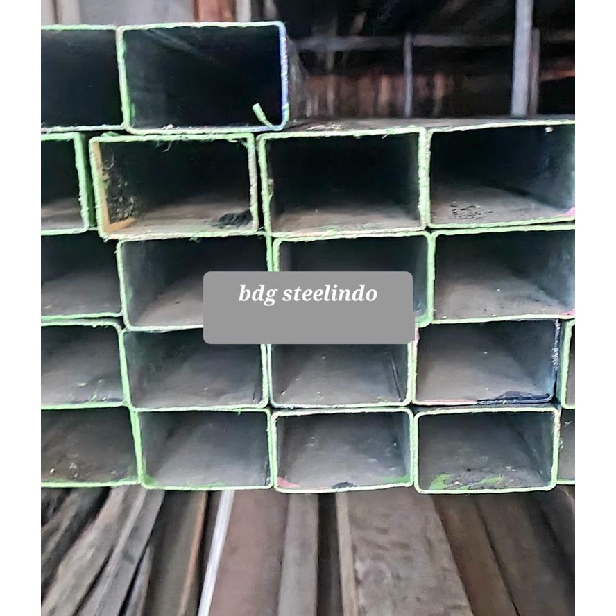 Jual Holo Galvanis 4x6 / Besi hollow 4 x 6 / Hollo Rangka Atap Kanopi ...