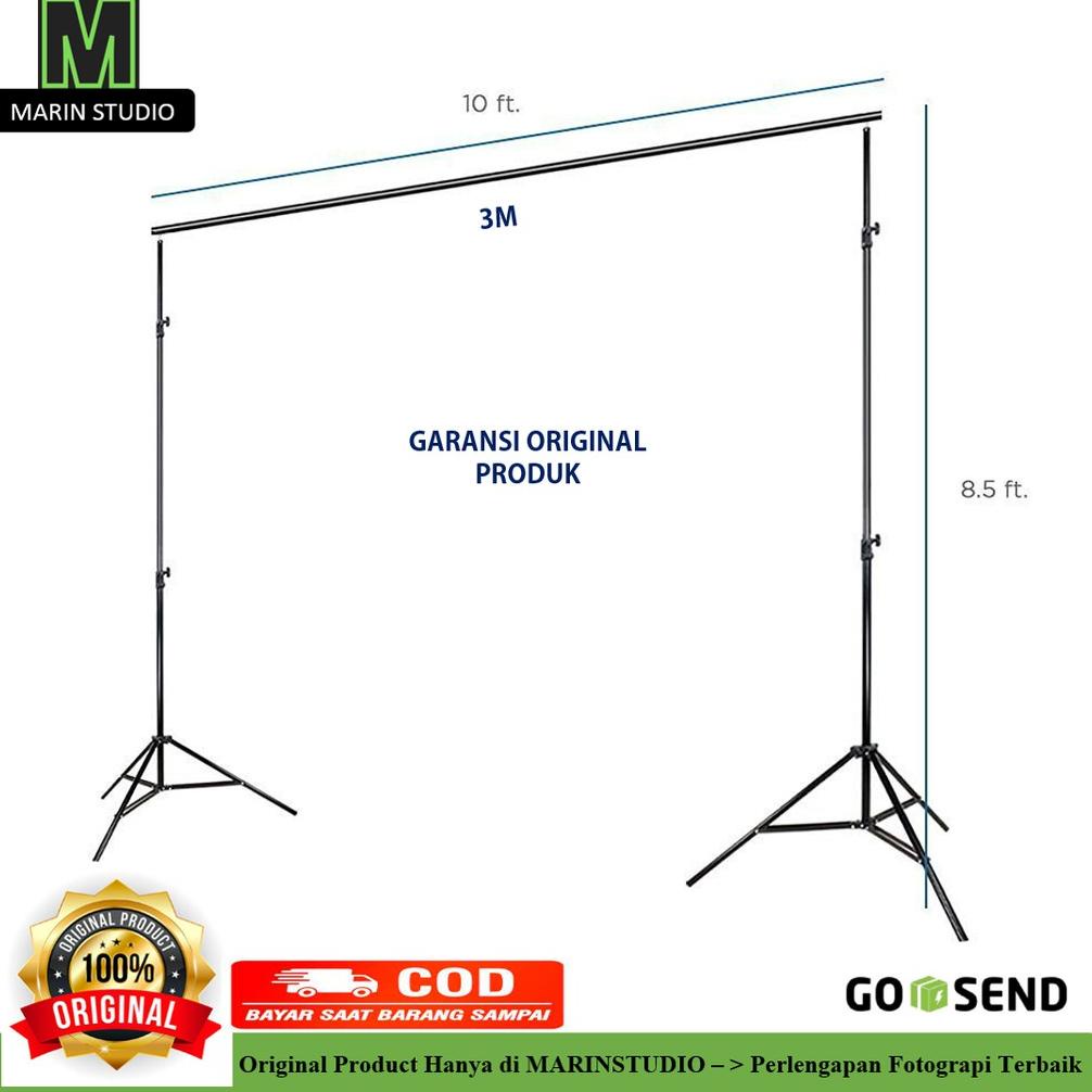 Jual Bracket Stand 2x3M Backdrop Stand Bracket Foto Studio Besi Tiang ...