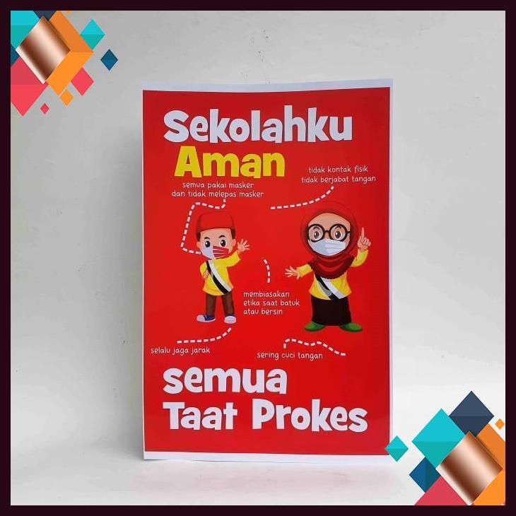 Jual [SFP] Terbaru 2, Poster Kesehatan Sekolah Aman, Sekolah Taat ...