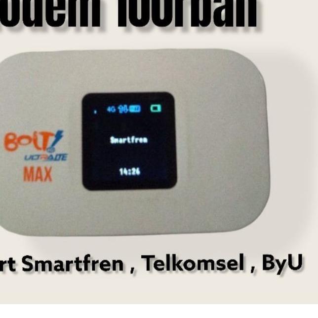 Jual ☑ Mifi Modem Wifi Bolt UNLOCK Bolt Aquila Slim/Max 4G | Shopee ...