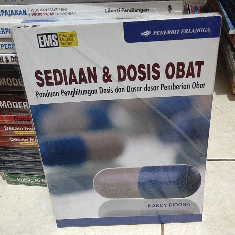 Jual original buku sediaan& dosis obat panduan penghitungan dosis dan dasar2 pemberian obat ...