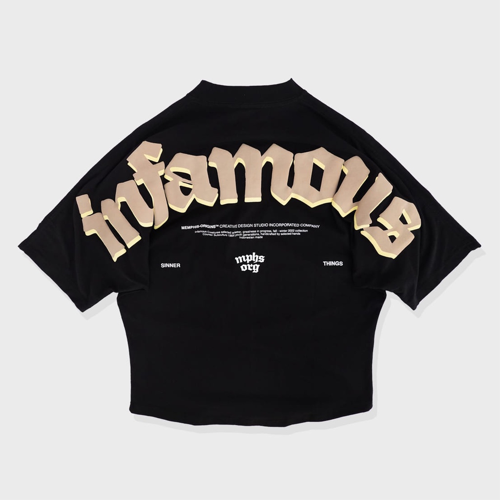 Jual TSHIRT OVERSIZED - INFAMOUS | Shopee Indonesia