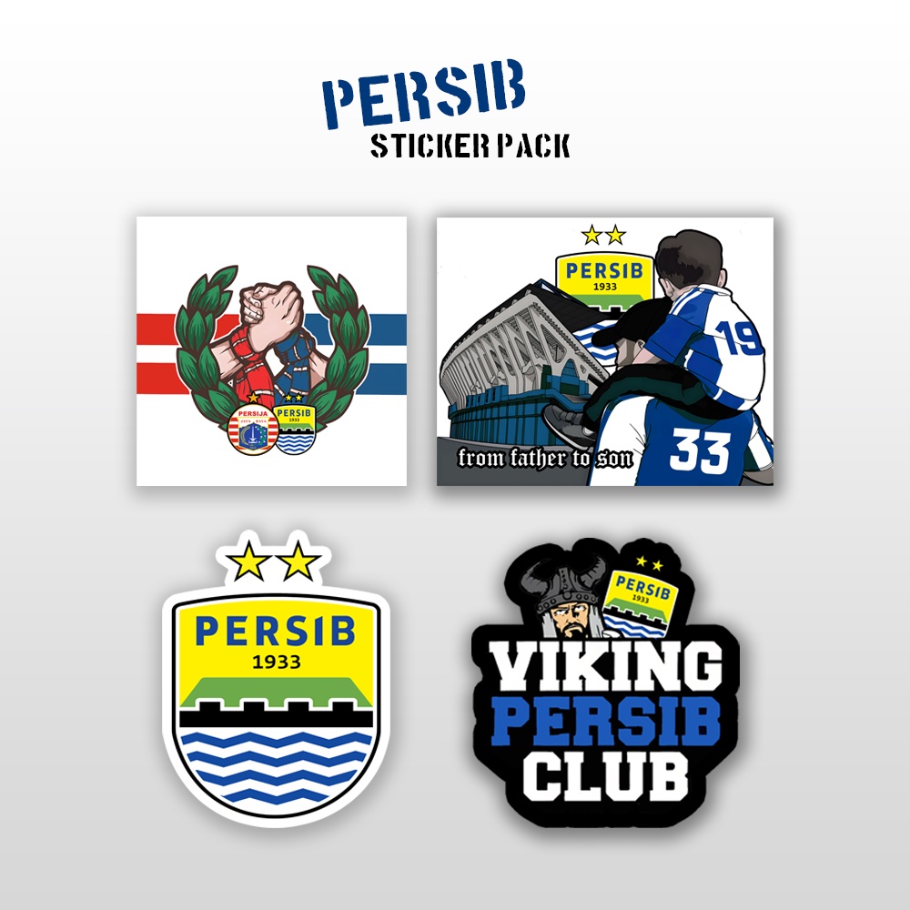 Jual Sticker Pack Persib Bandung | Shopee Indonesia