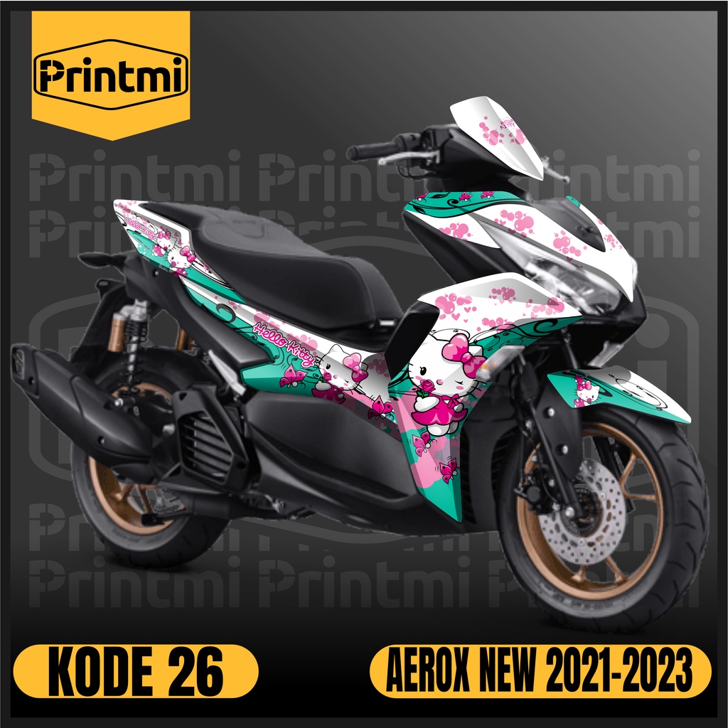 Jual Printmi Decal Motor Aerox New 2021 2022 2023 2024 2025 Full Body ...