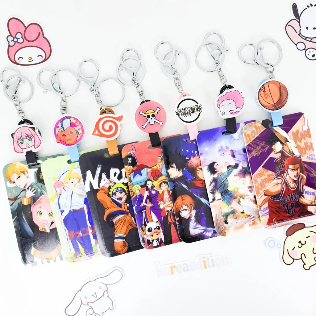 Jual Photocard Holder Anime Akrilik Kartu Nama Lucu Kawaii Chainsaw Man ...
