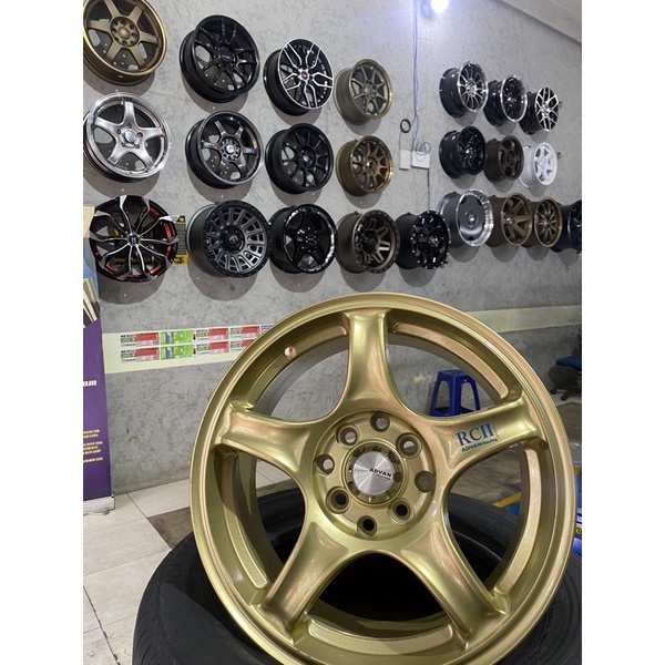 Jual Velg Mobil Advan RCII cocok untuk Avanza Brio Jazz Xenia Ayla Agya ...