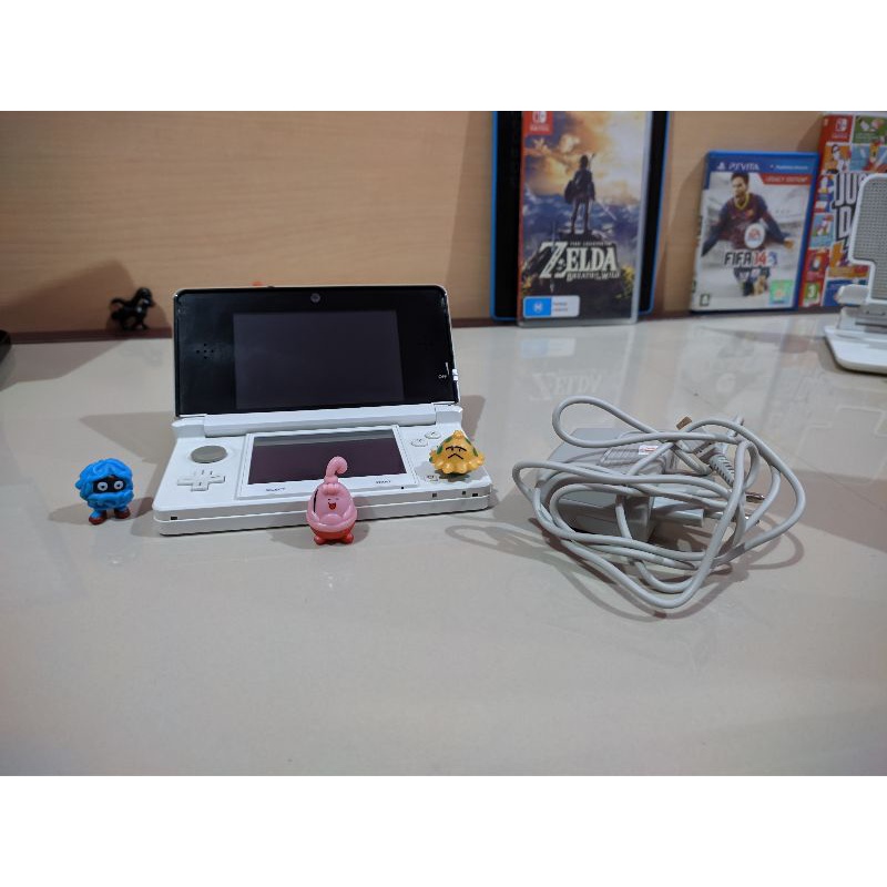 Jual NINTENDO 3DS OLD REGULAR WHITE NORMAL BISA OFW ATAU CFW | Shopee ...