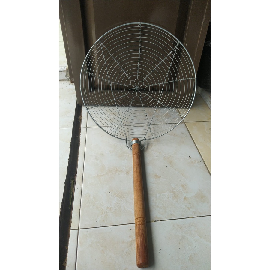 Jual dakontasik - Serokan Penggorengan Super Jumbo 40cm | Shopee Indonesia