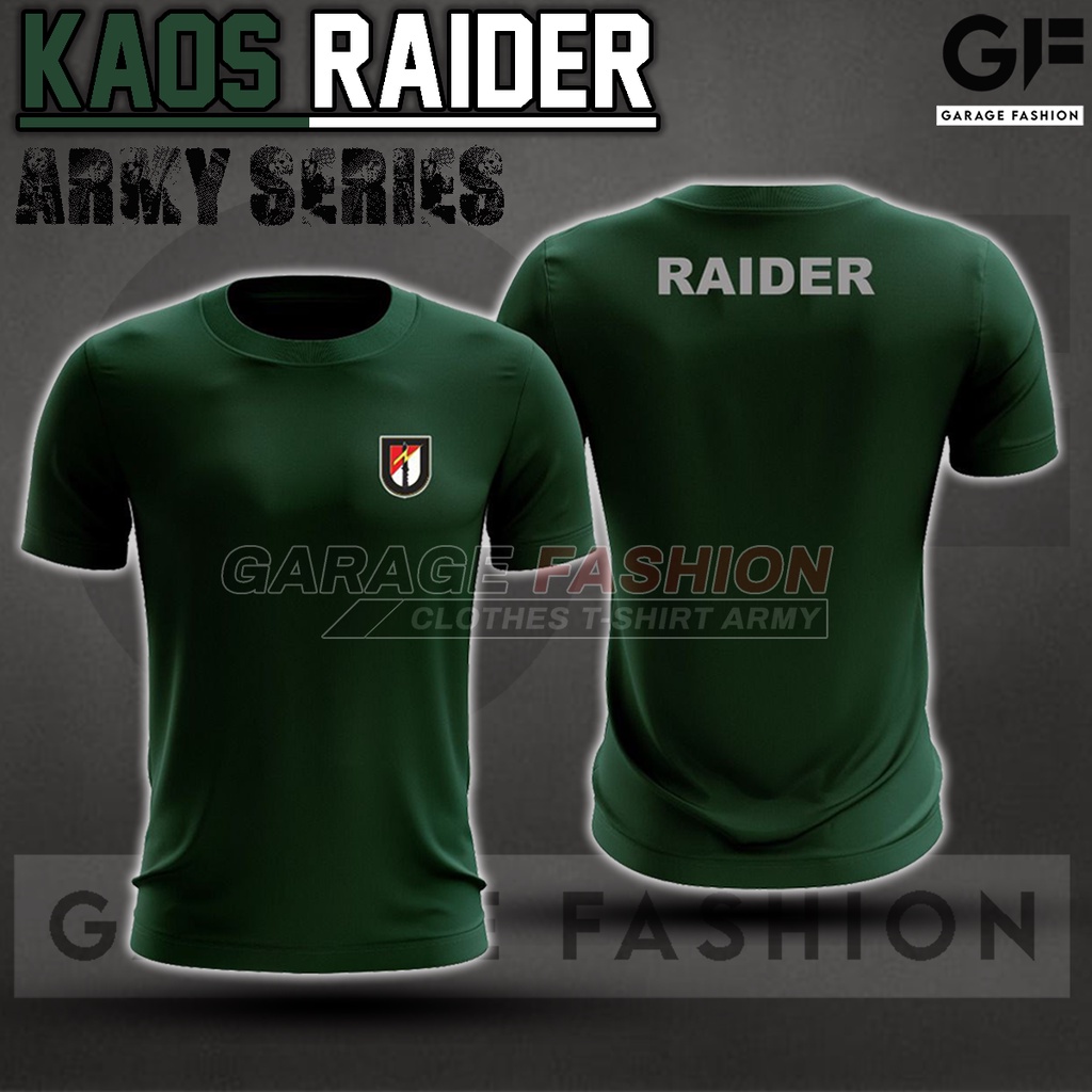 Jual Kaos Jersey Raider - TNI AD / Kaos Olahraga Raider / Kaos Latihan ...