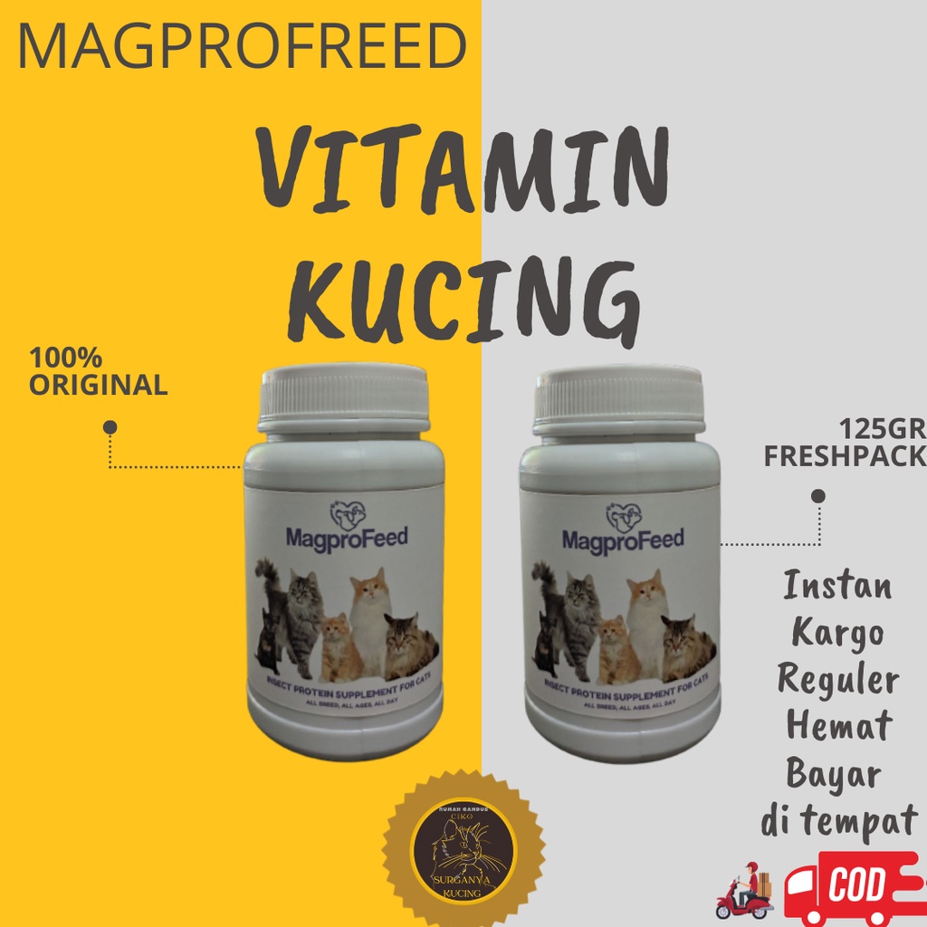 Jual MAGPROFEED - VITAMIN KUCING 125GR | PENGGEMBUL ANABUL | Shopee ...