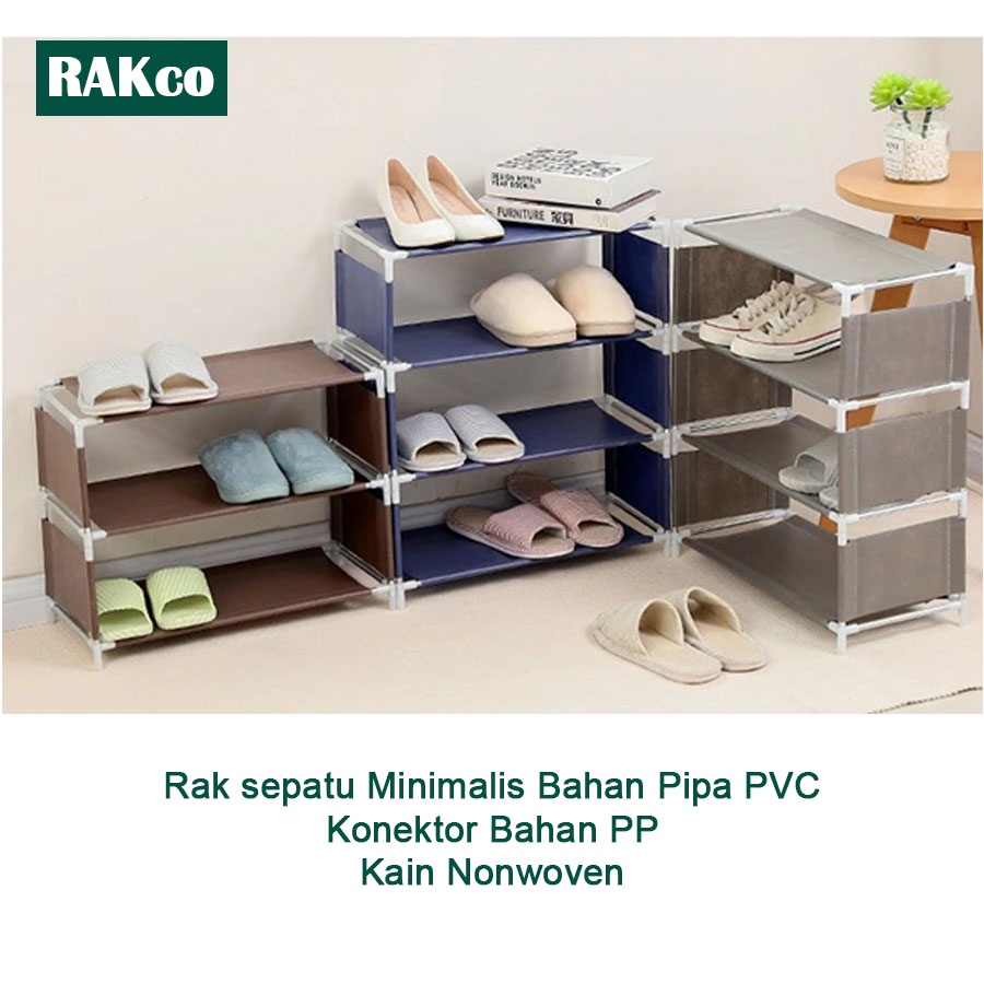 Jual Rak Sepatu Portable 5 Susun / Tempat Sepatu Shoes Organizer 5 ...