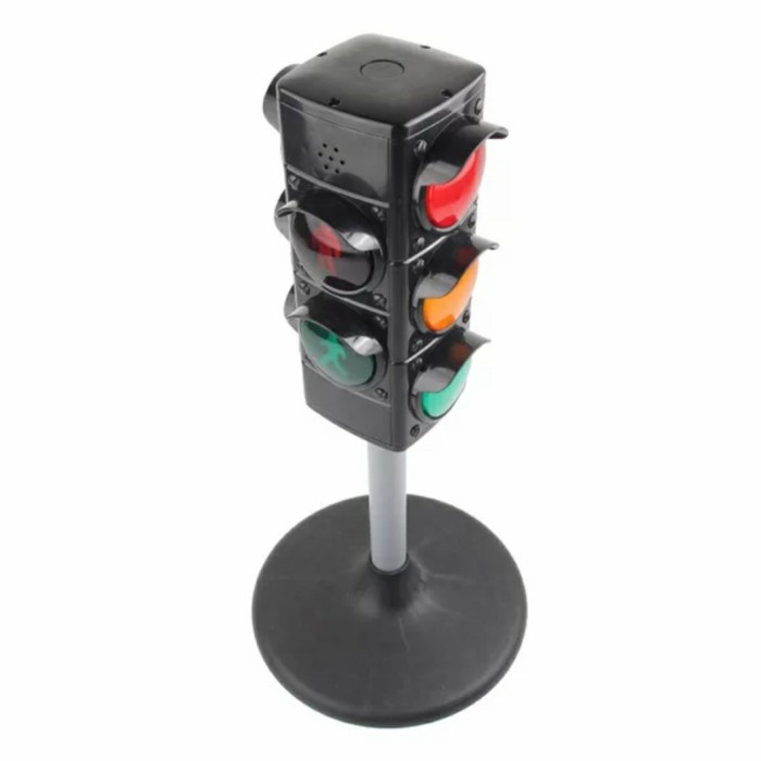 Jual Traffic light mainan anak lampu merah traffic sign rambu lalu ...