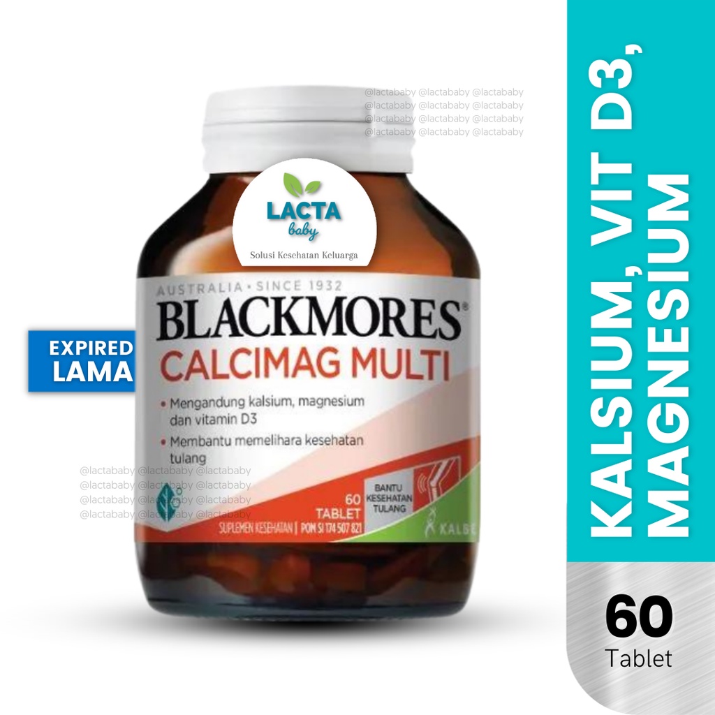 Jual Blackmores Calcimag Multi 60 tablet | Kesehatan Tulang | BPOM Kalbe | Shopee Indonesia