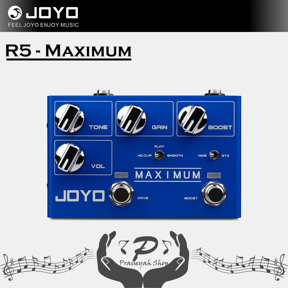 Jual Joyo R05 Maximum Pedal Efek Gitar Overdrive Original R-05 | Shopee Indonesia