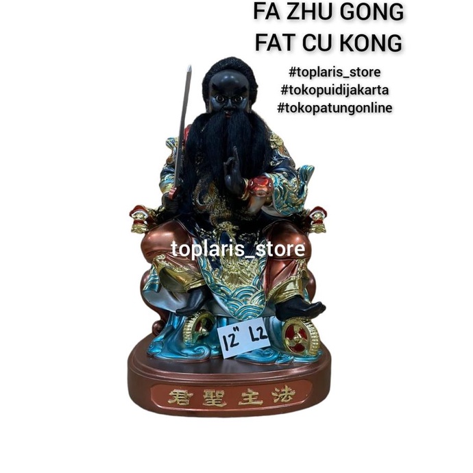 Jual Patung Fat Cu Kong Fa Zhu Gong 12in New 022 | Shopee Indonesia
