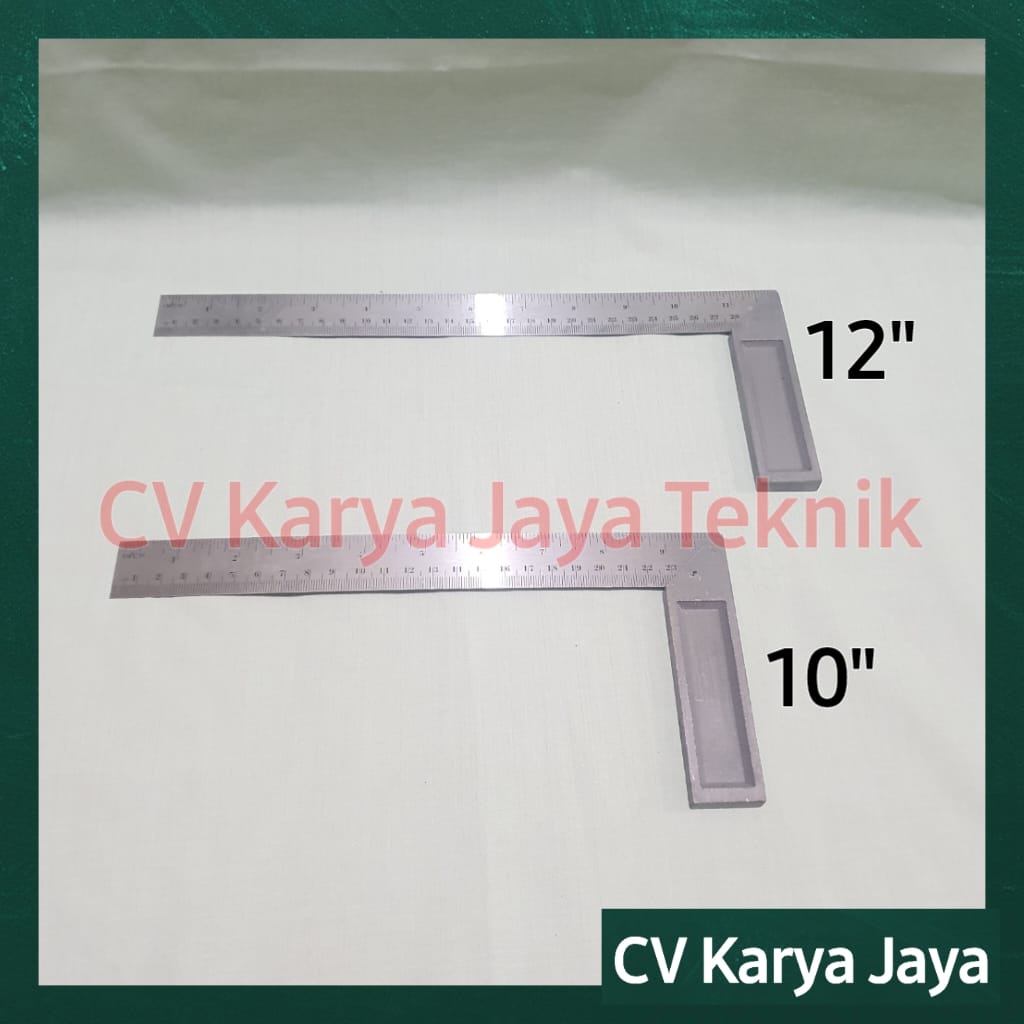 Jual Penggaris Siku Tukang / Penggaris L 10” 12” Siku meter | Shopee ...