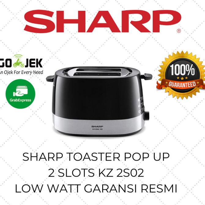 Jual Sharp Toaster Pop Up Low Watt KZ-2S02 Pemanggang Roti Bakar Listri ...