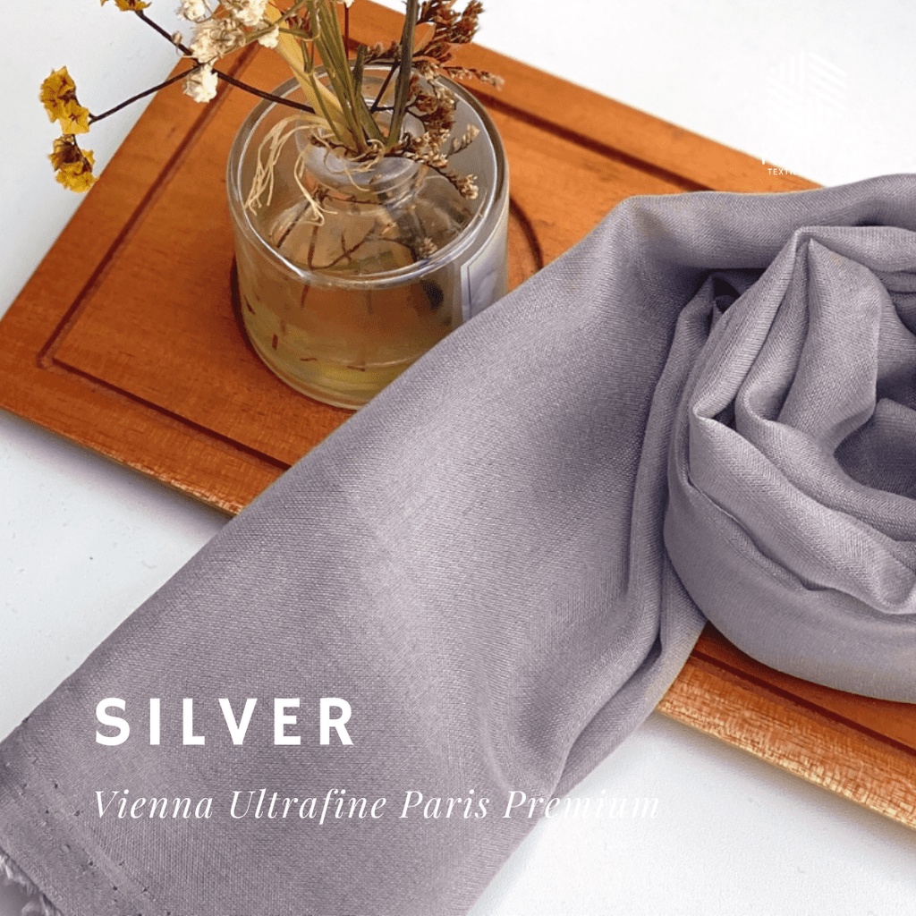 Jual Bahan Kain Pashmina Vienna Ultrafine Voal Paris Premium 115 x 125 ...