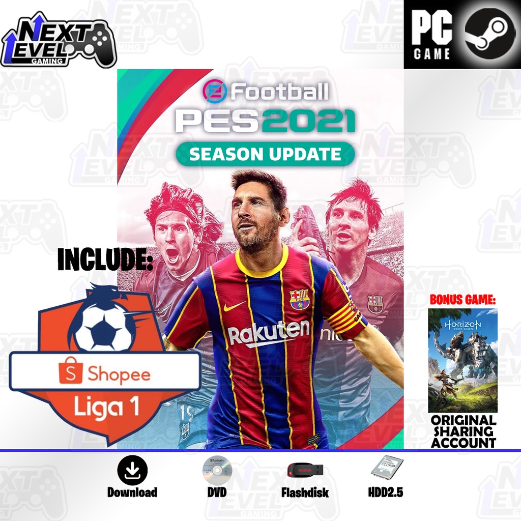Jual Pro Evolution Soccer 2021 PES 2 PC GAME ORIGINAL [ SHR ] | Shopee ...