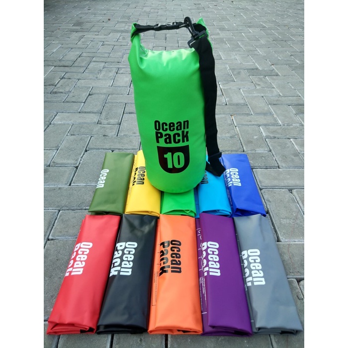 Jual dry bag 10 liter / waterproof bag 10 liter | Shopee Indonesia