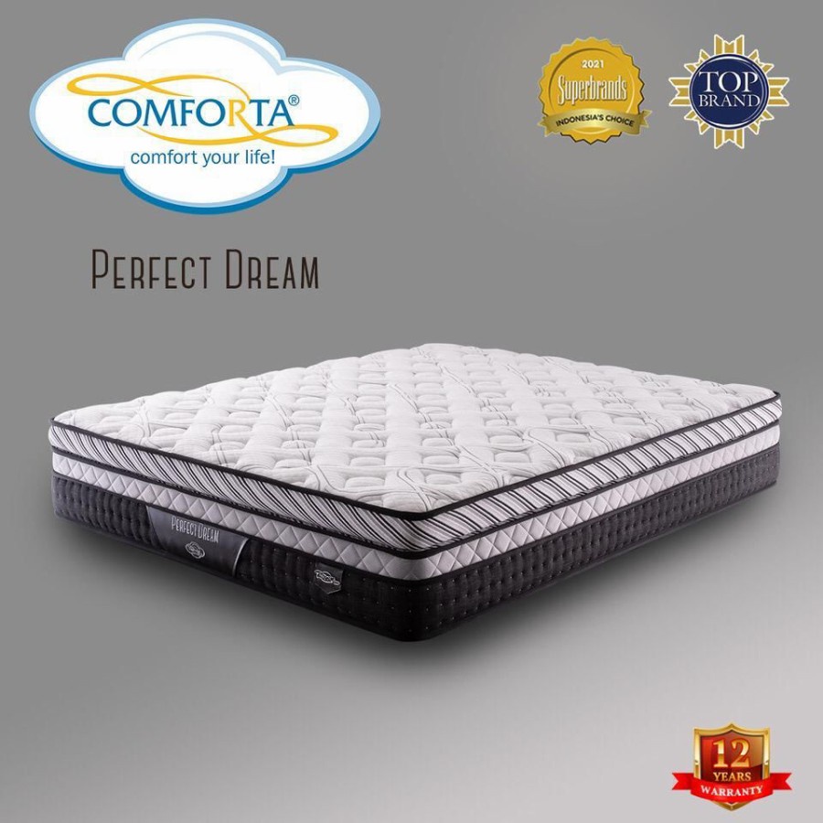 Jual Spring Bed Comforta Perfect Dream/100/120/160/180/200/matras only ...