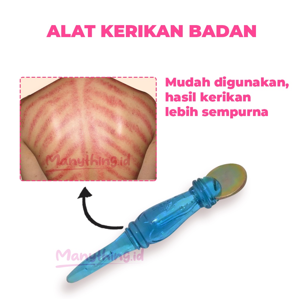 Jual Alat Kerikan Koin & Totok 2in1 Kerokan Masuk Angin Kerik Pijat ...