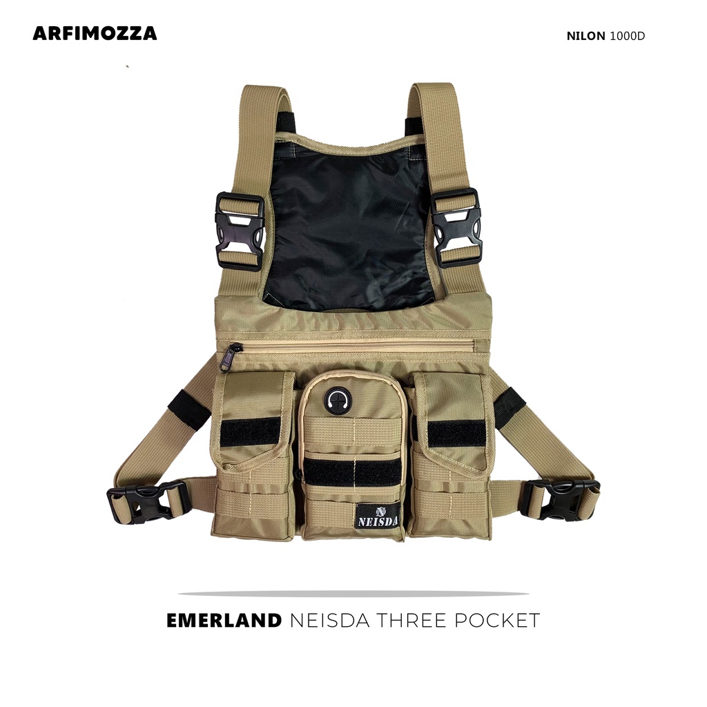 Jual Tas Dada Pria Tas Dada Pria Tactical Neisda Cream Velcro Premium ...