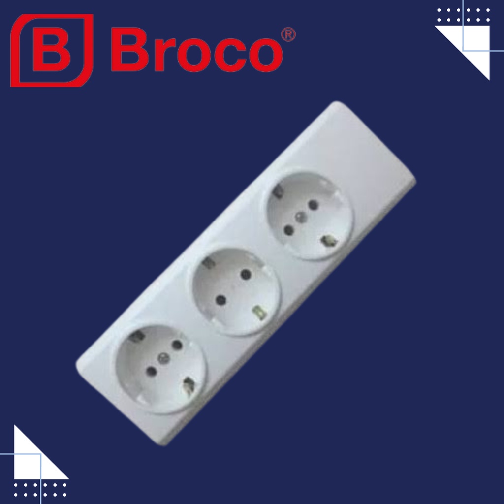 Jual BROCO TERMINAL COLOKAN ARDE NCP / BROCO STOP KONTAK ARDE NON CP ...