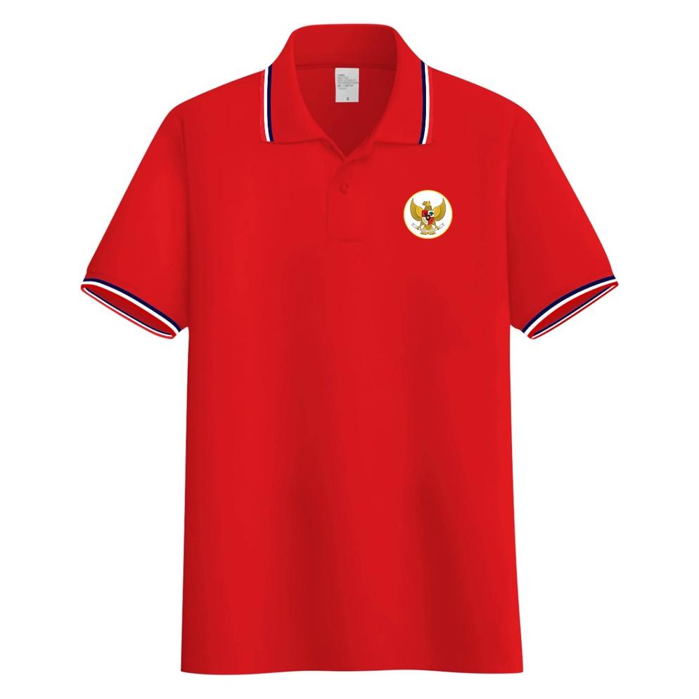 Jual Kaos Kerah Pria Logo Garuda / Polo List Garuda PUTIH | Shopee ...