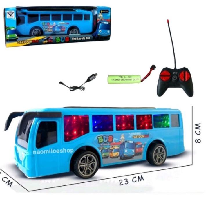 Jual ♛ RC Tayo 1 : 18 Mainan Bus Remote Control Radio Control BUS Tayo RC | Shopee Indonesia
