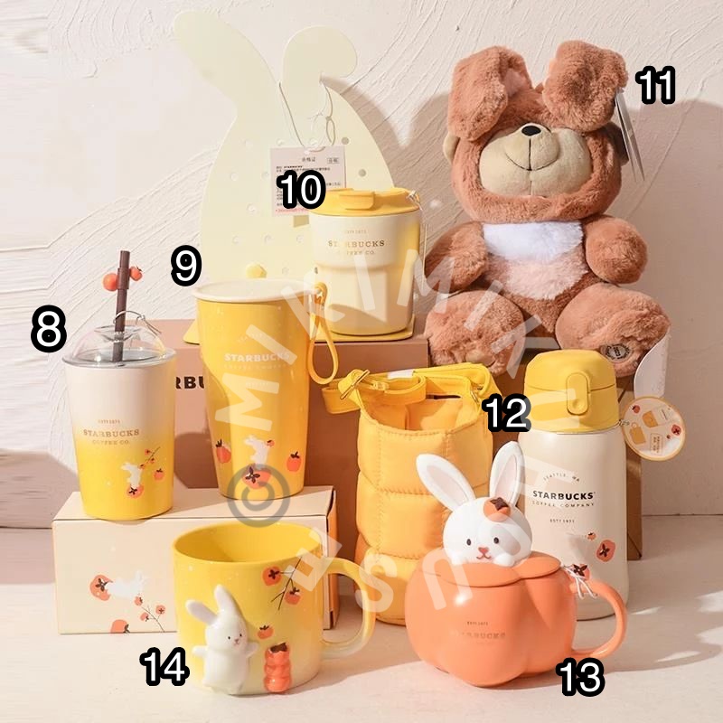 Jual NEW RABBIT COLLECTION STARBUCKS TUMBLER OFFICIAL YEAR BLOSSOM OF ...