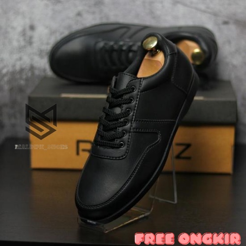 Jual PEDRI FULL BLACK SERIES - SepatuFormal Pantofel pria Resmi Formal Hitam Coklat Kuliah ...
