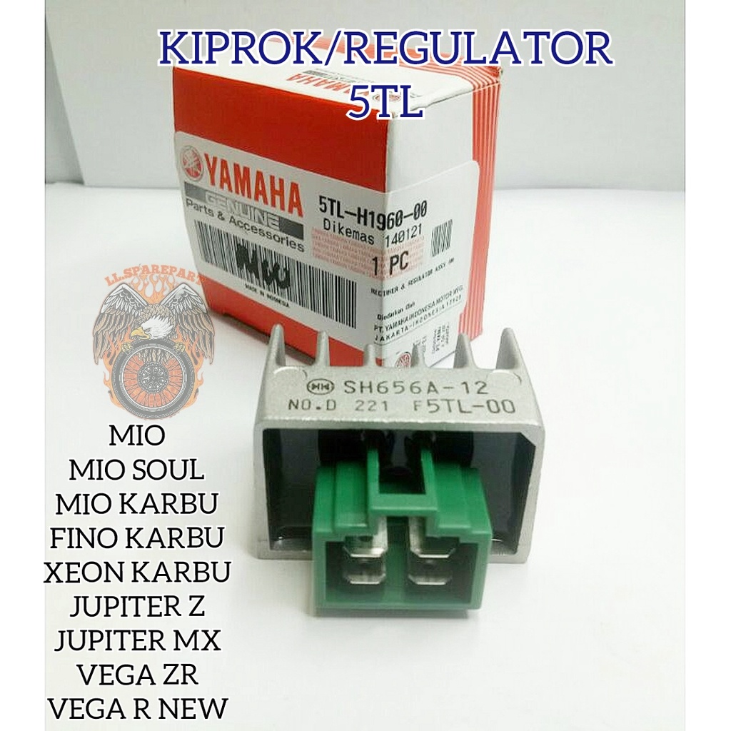 Jual KIPROK CIPROK REGULATOR YAMAHA 5TL KUALITAS ASLI ORIGINAL YAMAHA ...