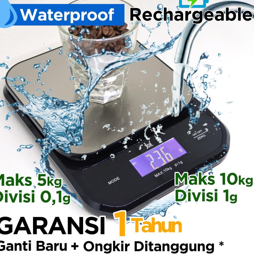 Jual TERBAIK Timbangan Digital Waterproof Charge Tahan Air - Joil ...