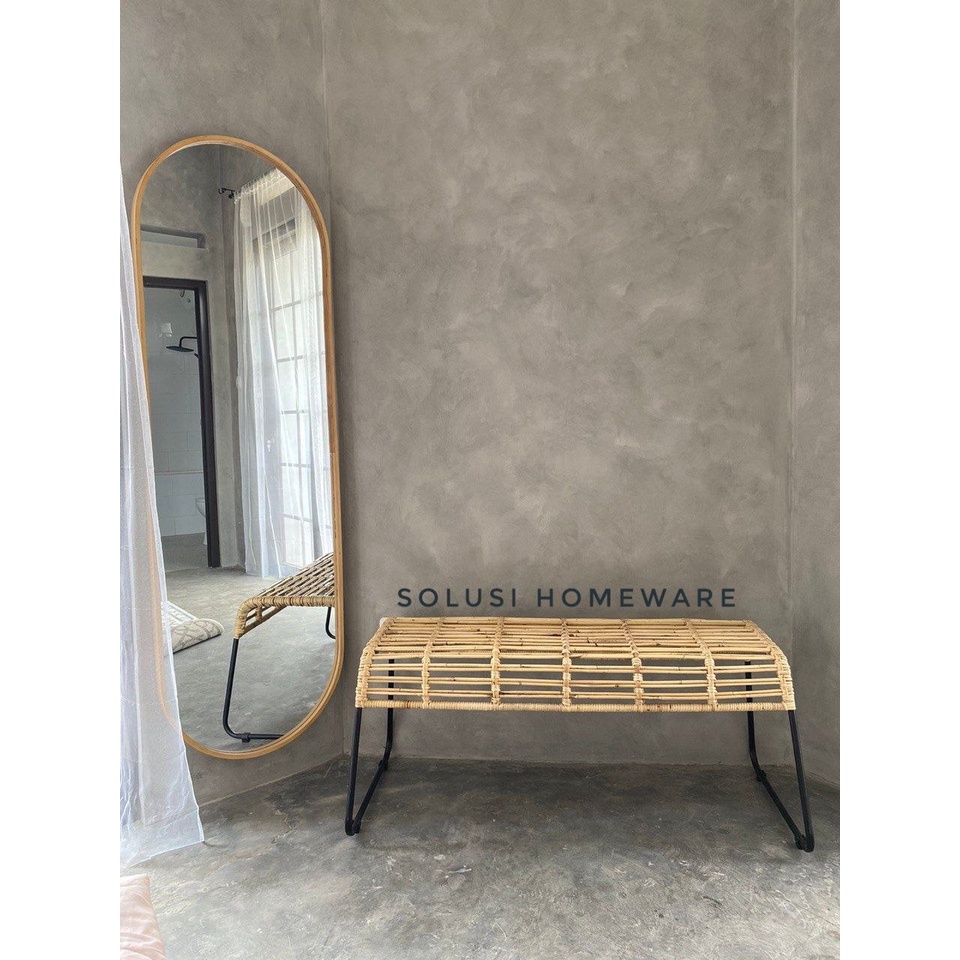 Jual Bench Rotan / Bangku Panjang Rotan / Kursi Taman Rotan / Kursi ...