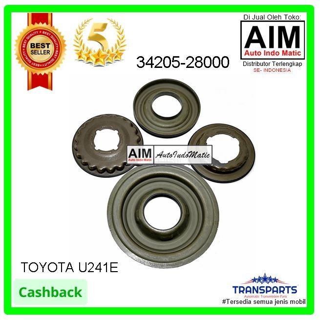 Jual Seal Mangkok Piston Matic U241 Camry Harrier Alphard 34205-28000 ...