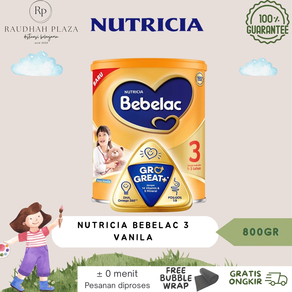 Jual Bebelove Bebelac 1 2 3 4 Susu Formula Bayi Pertumbuhan Pra-sekolah ...