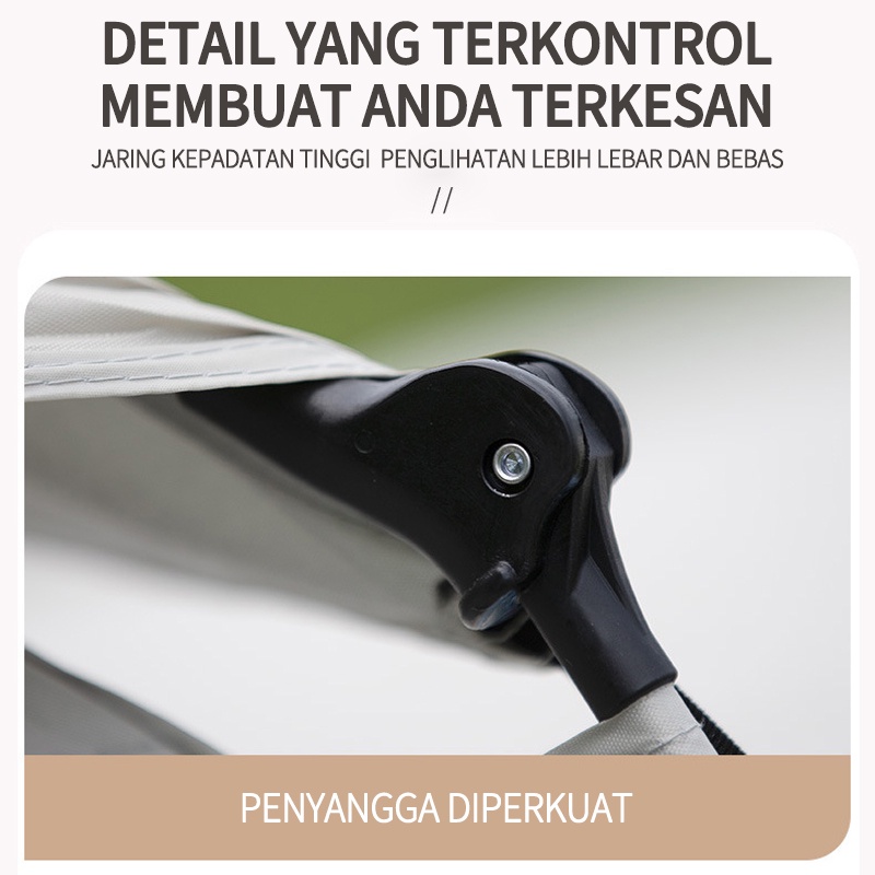 Jual Tenda Camping Kemah Kapasitas hijau 4-6 Orang Tenda Otomatis ...