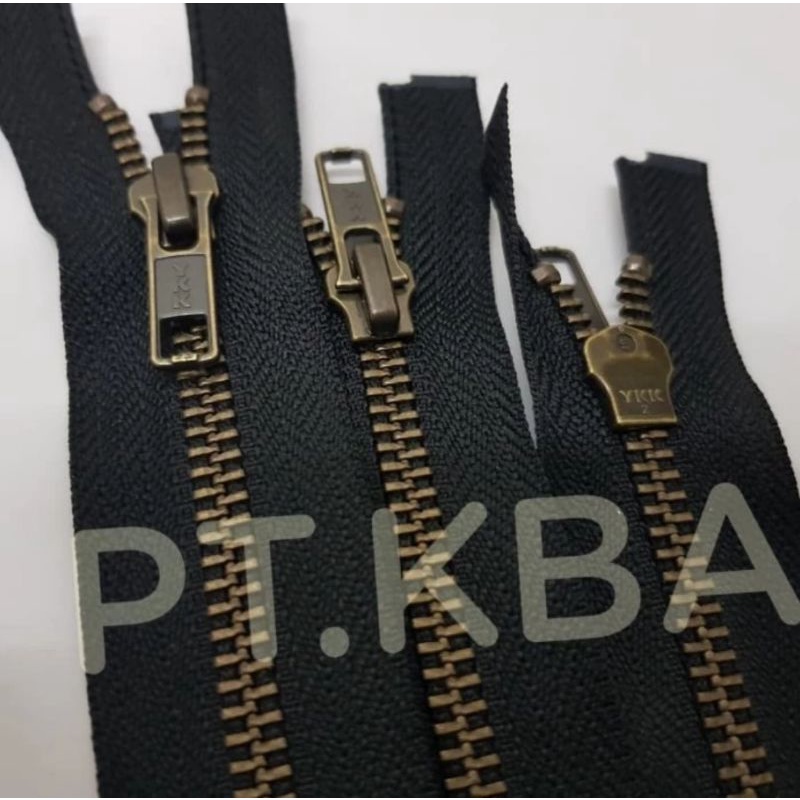 Jual RESLETING JAKET YKK WARNA ATG BAKAR 28 INCHI (70CM) | Shopee Indonesia