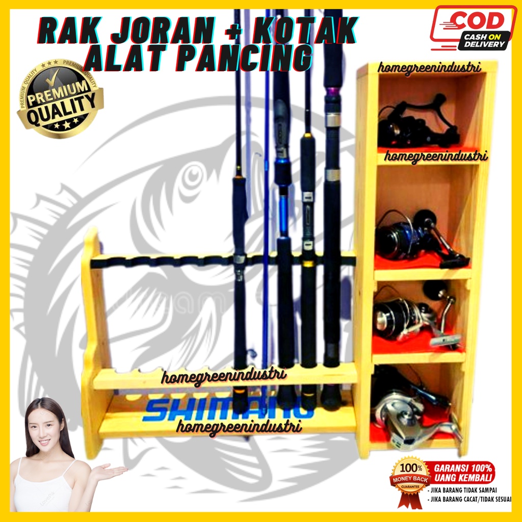 Jual RAK JORAN PANCING dan Tempat Penyimpanan Alat Pancing > Joran ...